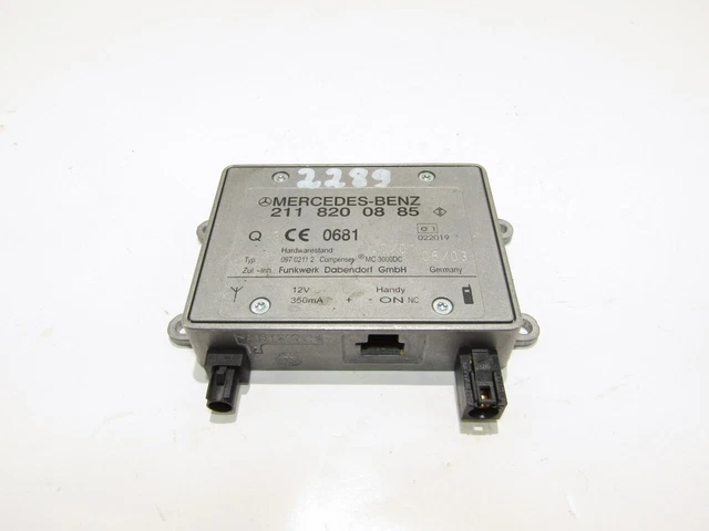 AMPLIFICATEUR D'ANTENNE MERCEDES BENZ E W211 antenne radio ampli ...