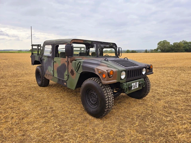 US MILITARY AM General Humvee HMMWV M1123 6.5 V8 Diesel 4 Speed US Army ...