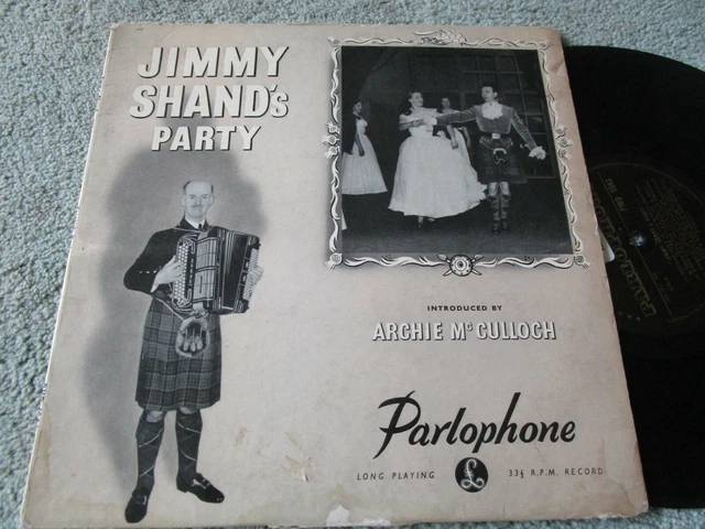 JIMMY SHAND AND His Band And Various Jimmy Shand's Party Parlophone 10 ...