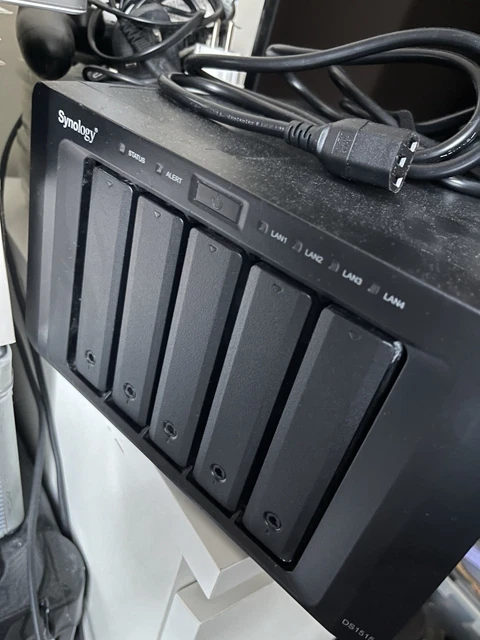 SYNOLOGY DS1515+ 5-BAY NAS With 5TB HDD Included Inside! For Parts Not ...