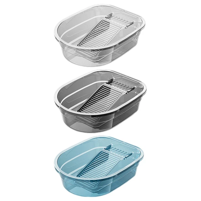 PLASTIC WASH TUB with Washboard, Hand Washing Clothes Bucket ...