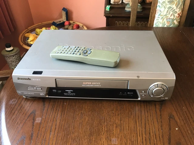 PANASONIC NV-FJ615 VCR VHS VIDEO TAPE PLAYER RECORDER VIDEO PLUS £49.00 ...