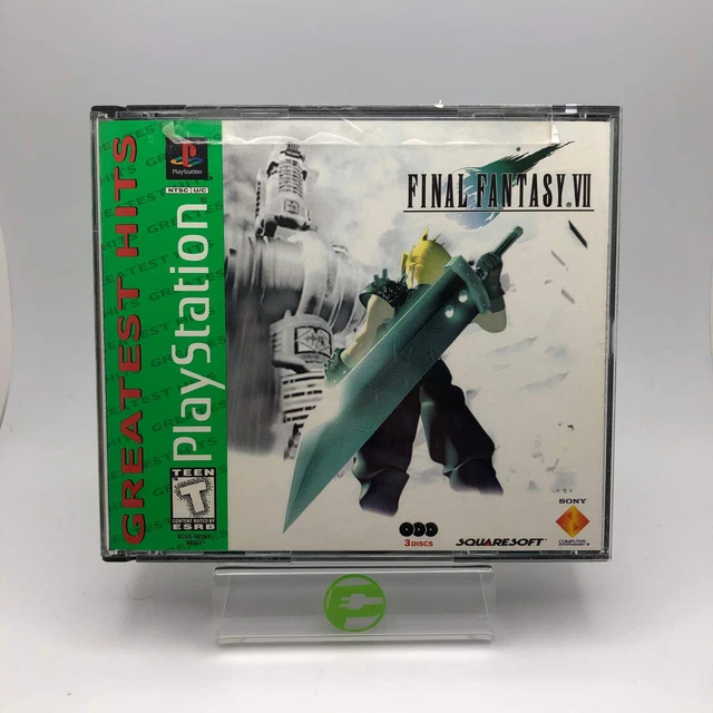 FINAL FANTASY VII Greatest Hits (Sony PlayStation 1 PS1, 1997) EUR 54 ...