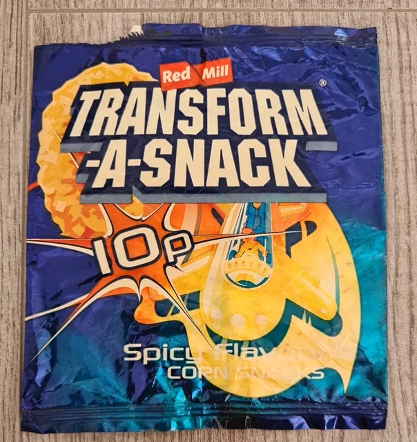 VINTAGE RED MILL Transform- A- Snack Empty Crisp Packet £6.52 - PicClick UK