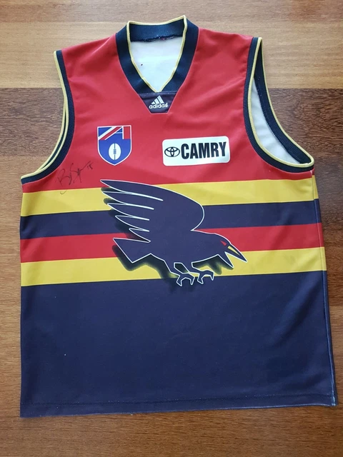 RARE LATE 90'S Adelaide Crows Away Jumper Guernsey - AFL / VFL Adidas ...