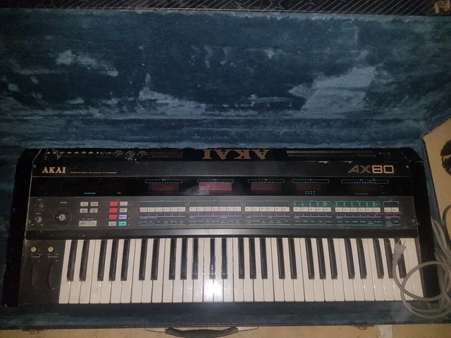 80'S AKAI AX 80 SYNTHESIZER - A CLASSIC £1,450.00 - PicClick UK