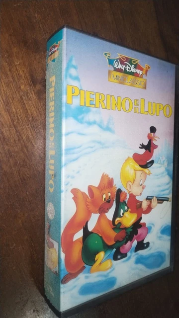 VHS VHS FILM PIERINO E IL LUPO 1992 i miniclassici WALT DISNEY VS 2003 ...