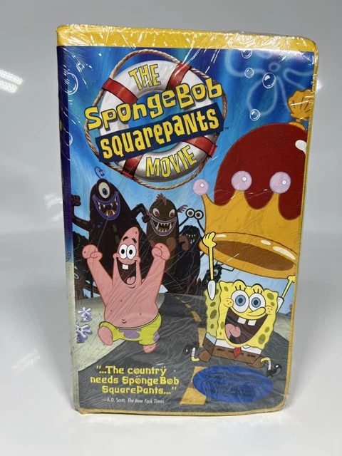 Spongebob Vhs The SpongeBob SquarePants Movie | CIC Video With