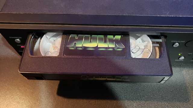 RARE! HULK ORIGINAL Video Game Press Kit VHS Tape Nintendo Sony PS XBOX ...