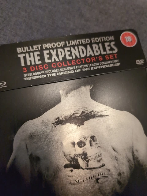 THE EXPENDABLES STEELBOOK 3 Disc Collectors Edition £10.79 - PicClick UK