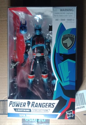 HASBRO LIGHTNING COLLECTION SPD Shadow Ranger Sentai Deka Master Figure ...