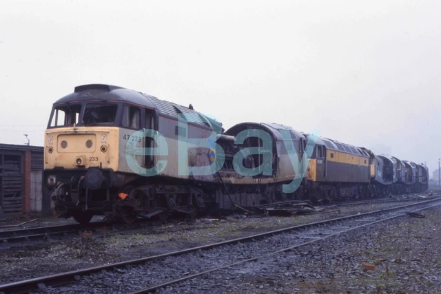 35MM RAILWAY SLIDE of Class 47 47233 @ Frodingham Copyright to Buyer £4 ...