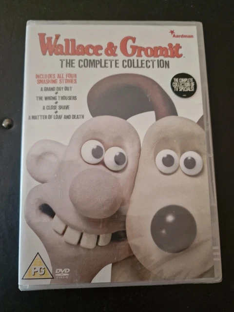 WALLACE AND GROMIT - The Complete Collection (DVD, 2009) £12.00 ...