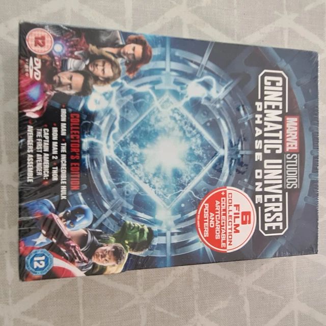 MARVEL STUDIOS CINEMATIC Universe: Phase One DVD Action & Adventure ...