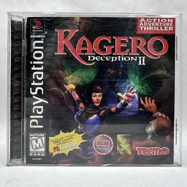 KAGERO DECEPTION II 2 Playstation 1 PS1 NTSC J Japan Import Canada Seller 16.95 PicClick CA