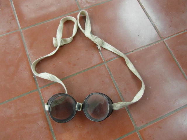 ORIGINAL WW2 BRITISH Desert Dust Goggles North Africa Desert Rats £49. ...