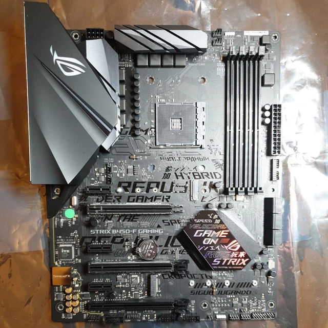 ASUS ROG STRIX B450-F AM4 Ddr4 Amd Ryzen Gaming Motherboard SPARES ...