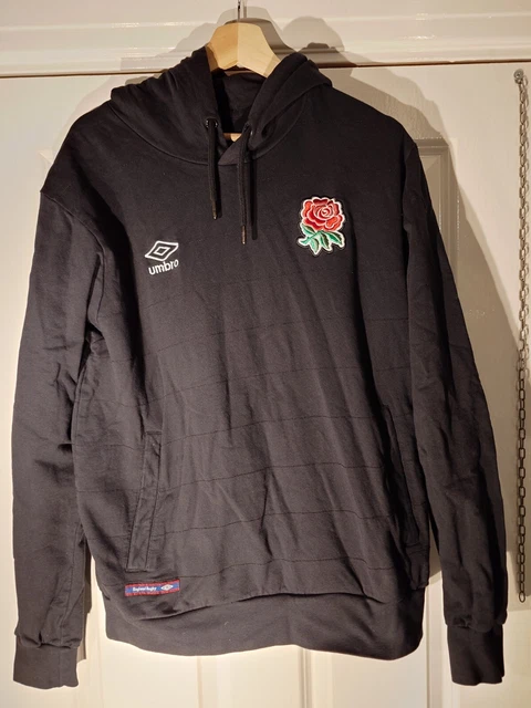 ENGLAND RUGBY HOODIE 2023 - 2024 Umbro Pullover Navy Blue Size M £24.92 ...