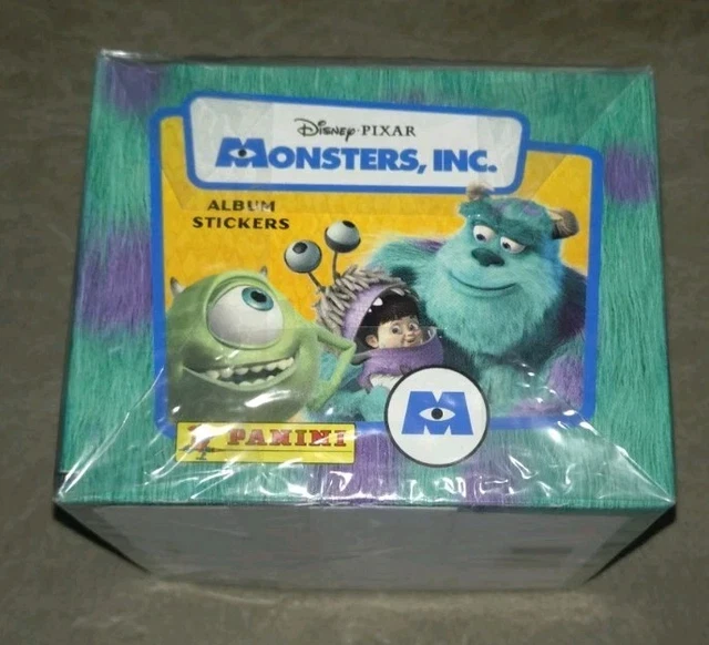 DISNEY PIXAR MONSTERS inc Panini Album Sticker box 50 Packs Brand New £ ...