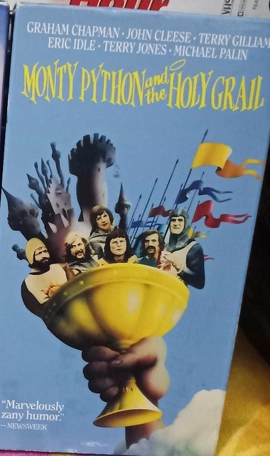 MONTY PYTHON AND The Holy Grail VHS Movie Vintage 1991 $1.99 - PicClick