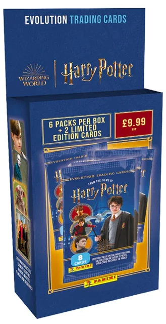 PANINI HARRY POTTER Evolution Trading Card Collection Multi Set + 2 LE ...