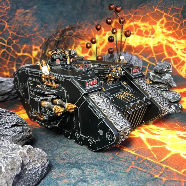 BLACK LEGION LAND Raider Warhammer 40K Chaos Space Marine Painted CSM ...