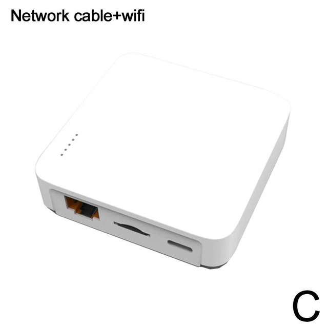 NETWORK CABLE+WIFI BLUE-TH USB Print Server Networking with 3-Port ...