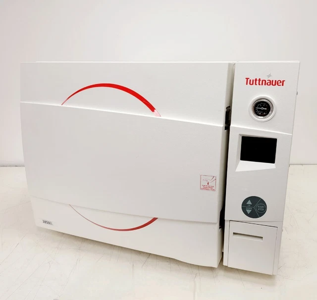 TUTTNAUER BENCHTOP AUTOCLAVE Vapeur Sterilisateur 3850EL-D Labo EUR 6. ...