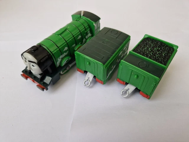 THOMAS THE TANK Engine Flying Scotsman Tomy Trackmaster Motorised Train ...