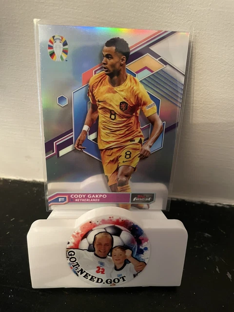 2023 TOPPS FINEST Road To Uefa Euro 2024 Cody Gakpo Refractor EUR 3,50 ... 2023 TOPPS FINEST Road To Uefa Euro 2024 Cody Gakpo Refractor EUR 3,50 ...