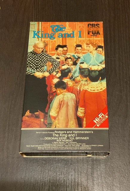 THE KING AND I (VHS Tape, 1956) CBS Fox £5.36 - PicClick UK
