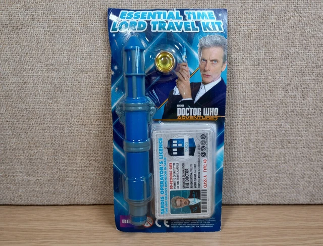 DOCTOR WHO ADVENTURES Essential Time Lord Travel Kit BBC Peter Capaldi ...