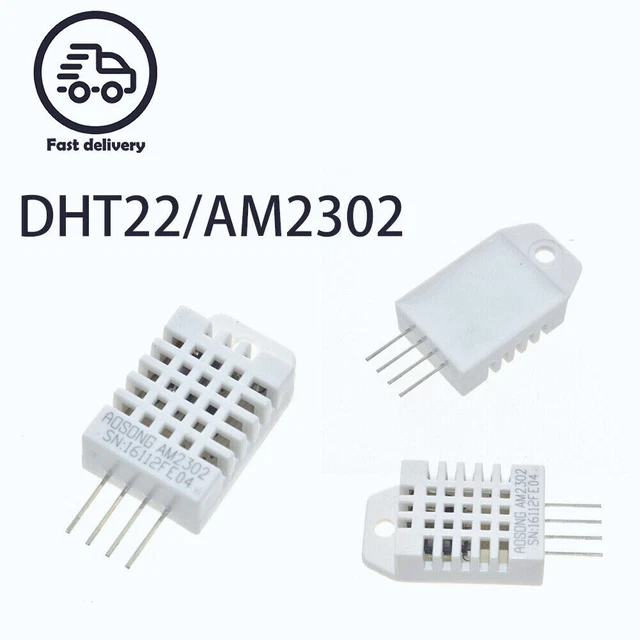 NEW DHT22/AM2302 DIGITAL Temperature Humidity Sensor Replace Arduino ...