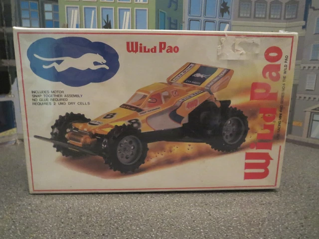 BLUE TANK OFF Road Dune Buggy Motorized Racing 4X4 Model Kit Sealed $20 ...