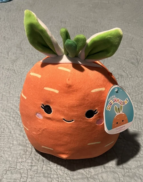 SQUISHMALLOW CAROLEENA THE Carrot With Bunny Ears 2022 Easter Edition ...