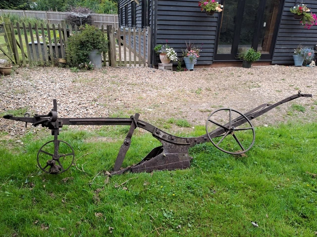 VINTAGE HORSE DRAWN Plough £130.68 - PicClick UK