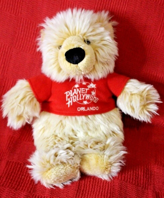 PLANET HOLLYWOOD ORLANDO USA Plush Teddy Bear The Cuddle Factory ...