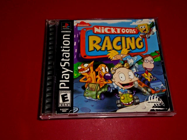 NICKTOONS RACING (SONY PlayStation 1 PS1 2001) Complete CIB Disc ...