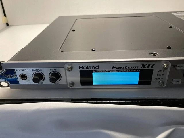 [JANK]ROLAND FANTOM-XR MODULE audio rack échantillonneur de synthèse ...