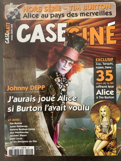 MAGAZINE CASEMATE CINÉ, spécial Tim Burton, Alice au pays des ...