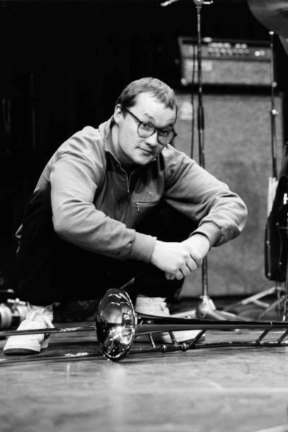 TROMBONE PLAYER NILS Landgren Posed On Stage Old Jazz Photo $9.00 ...