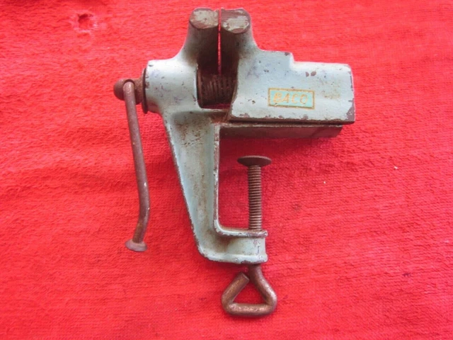 VINTAGE BACO 5& Cast Iron Mini Vise $15.00 - PicClick