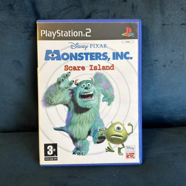 MONSTERS INC SCARE Island Disney Pixar Ps2 Game Sony Playstation 2 £3. ...
