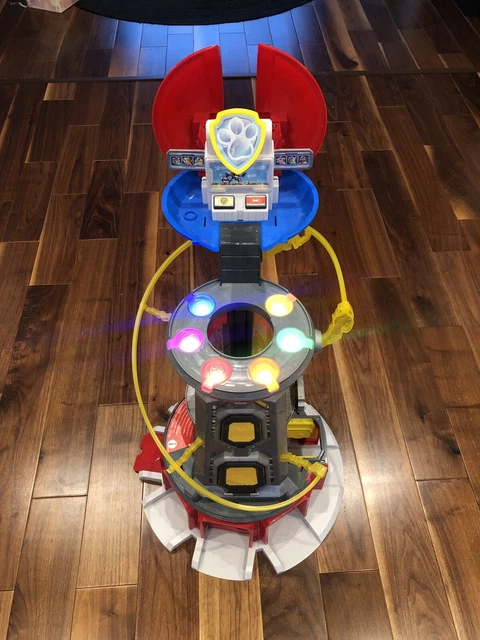 PAW PATROL MIGHTY Pups Lookout Tower with Working Lights And Sounds £60 ...