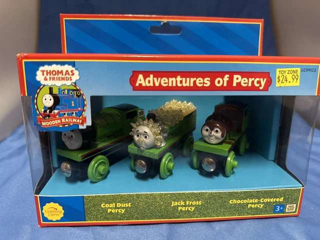 THOMAS & FRIENDS Tank Engine Wooden Railway Train Set Adventures of ...