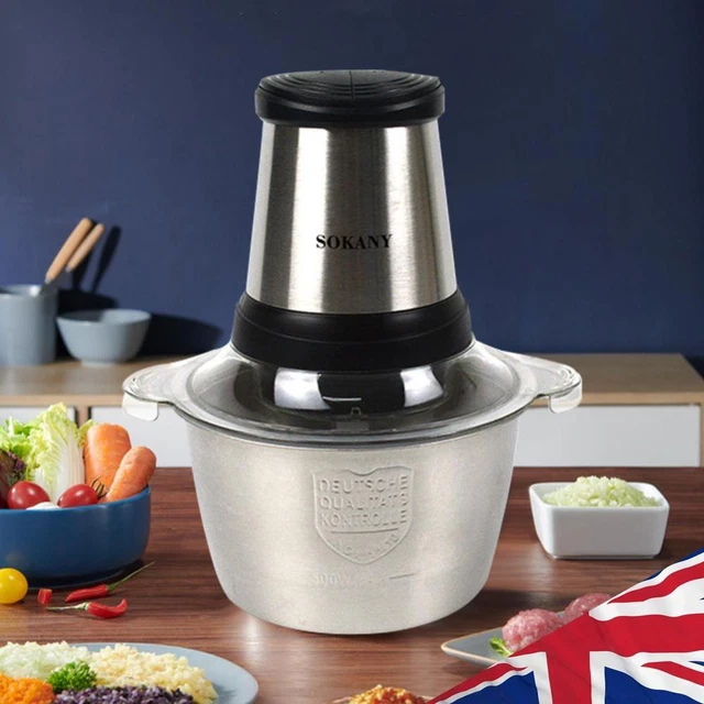 ELECTRIC MEAT GRINDER 300W Food Processor Slicer Multifunction Kitchen ...