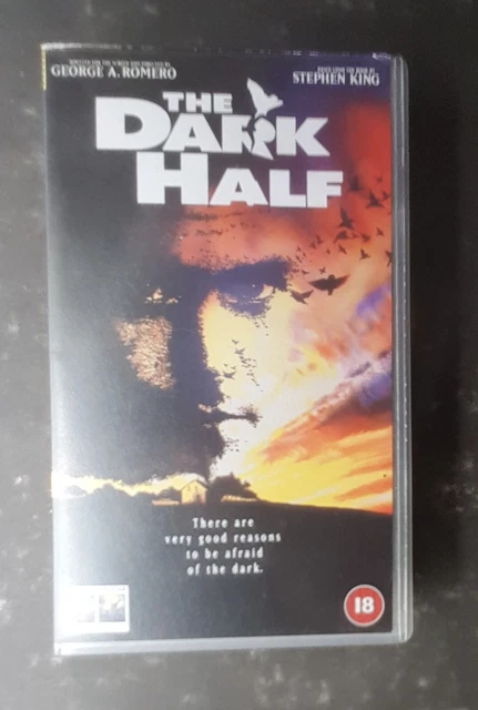 THE DARK HALF Vhs Video Tape Horror £19.99 - PicClick UK