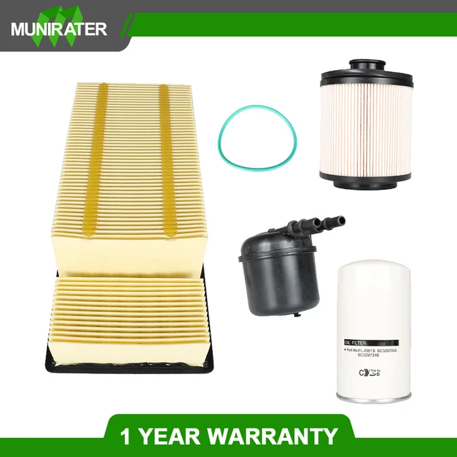 FOR 11-16 FORD F-450 F-350 F-250 Super Duty Powerstroke Diesel Filter ...