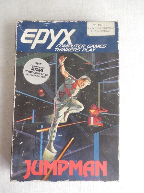 ANCIEN JEU ATARI Jumpman 1983 EUR 9,90 - PicClick DE