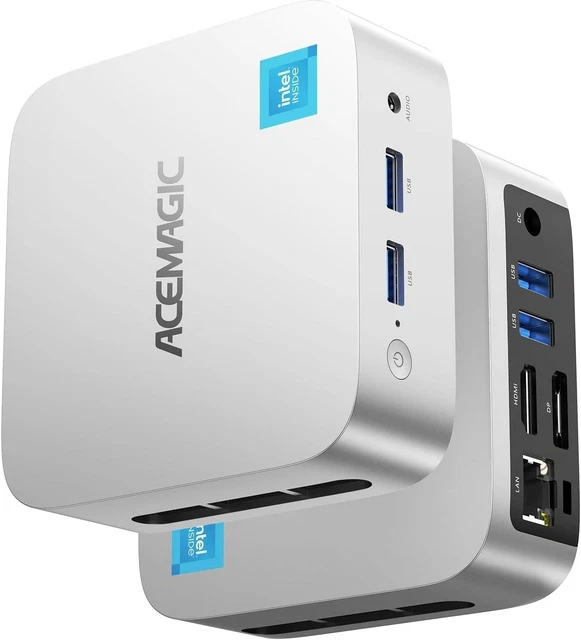 ACEMAGICIAN VISTA MINI PC V1 Windows 11 Pro Alder Lake-N N95 16GB+512GB ...